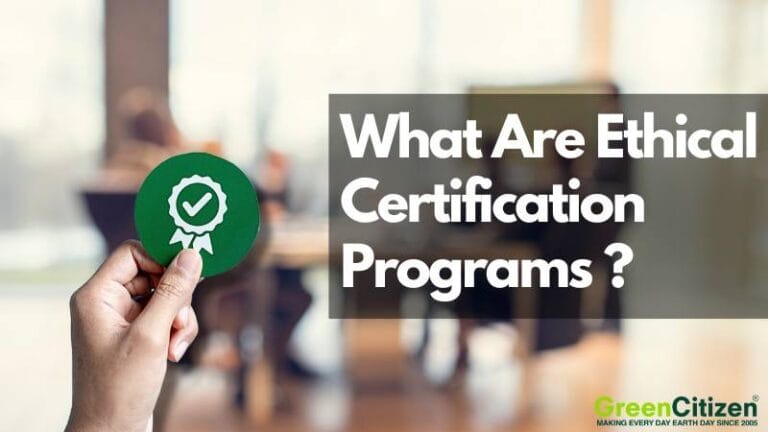 What Are Ethical Certification Programs? - GreenCitizen
